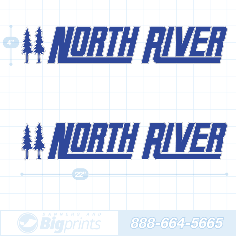 Arima Boat Decals – Factory Sticker Package (Aqua Blue ...