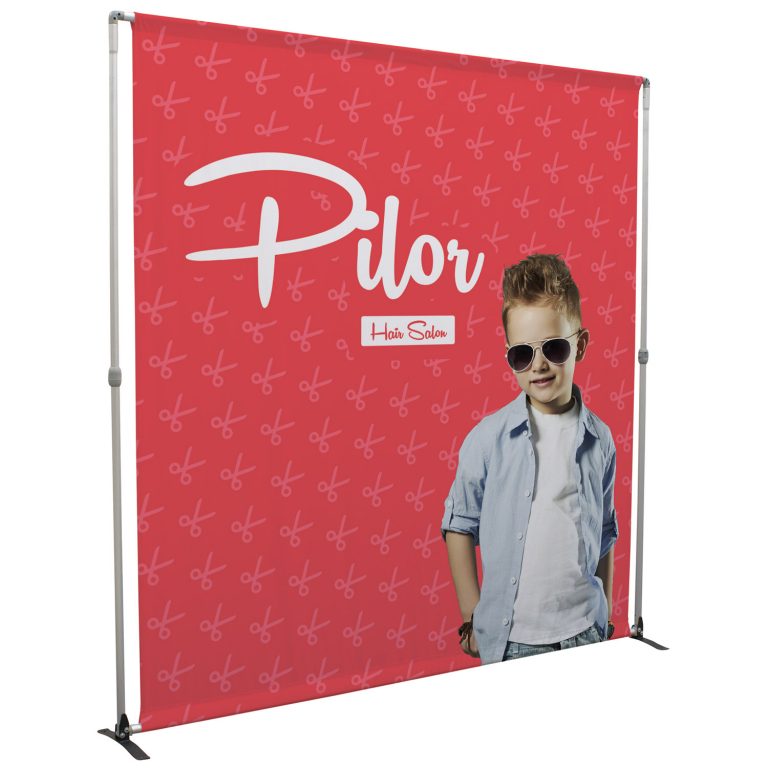 Partition-Style Banner Stand – Bannersandbigprints.com